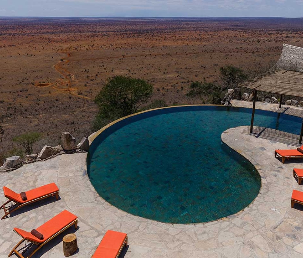 Lions Bluff Lodge Tsavo West – TrippyGO Tours & Travel